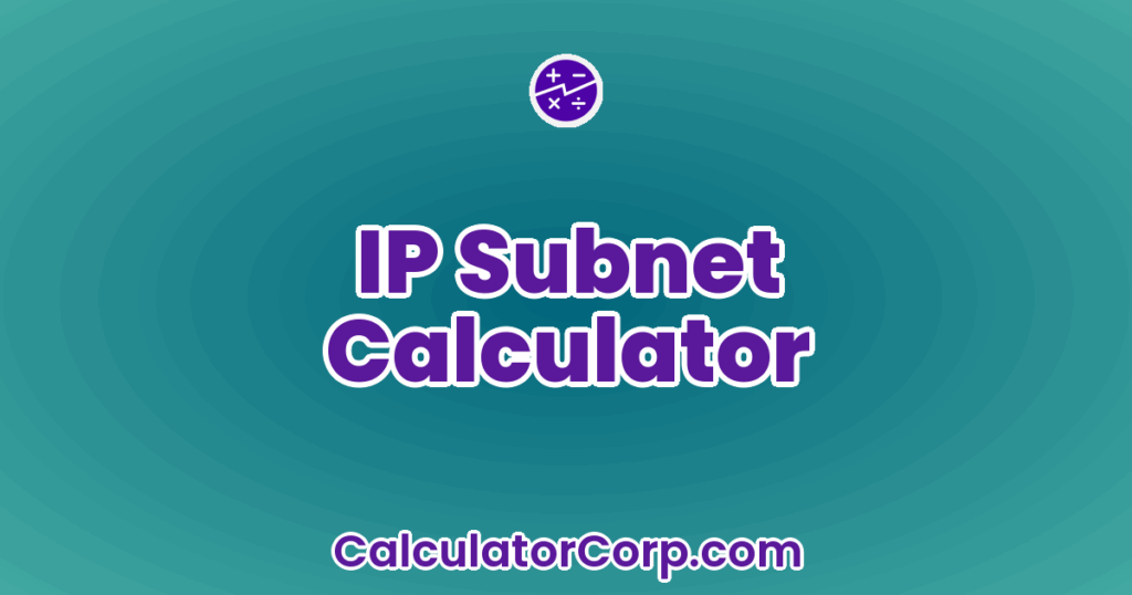 IP Subnet Calculator