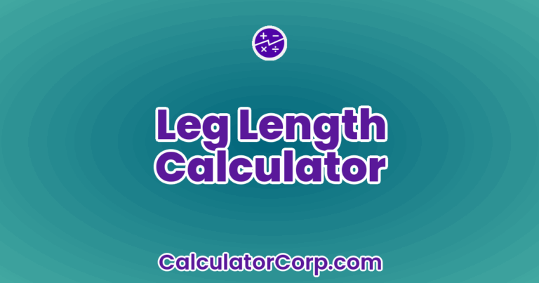 Leg Length Calculator