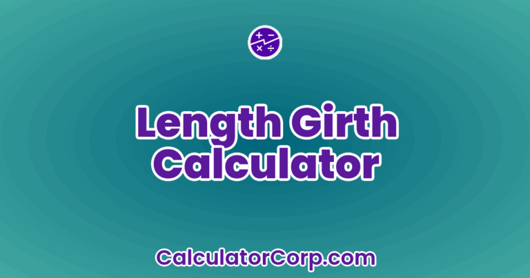 Length Girth Calculator