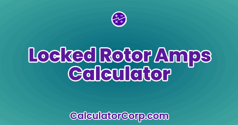 Locked Rotor Amps Calculator