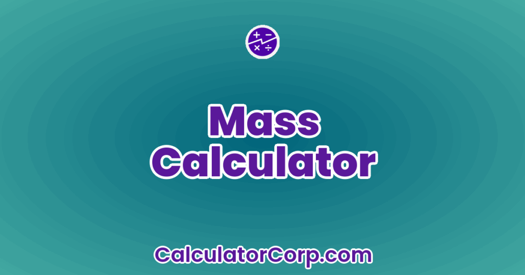Mass Calculator