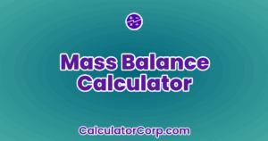 Mass Balance Calculator