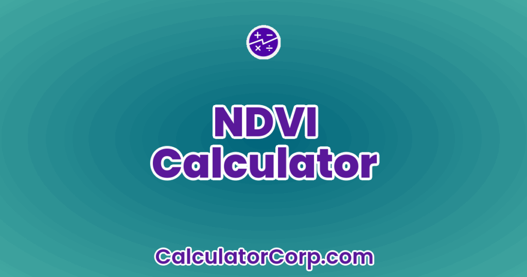 NDVI Calculator