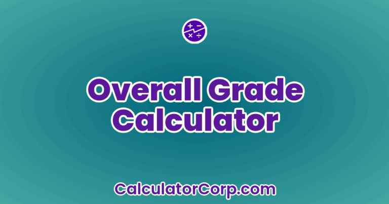Overall Grade Calculator