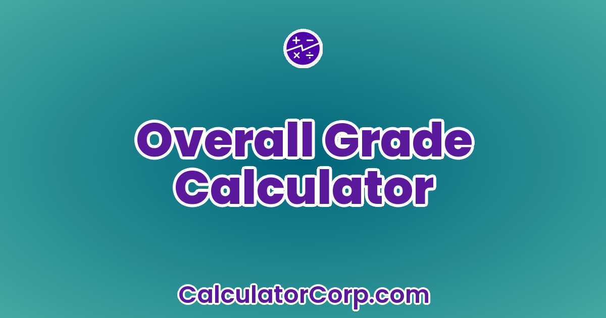 Overall Grade Calculator