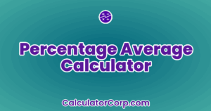 Percentage Average Calculator