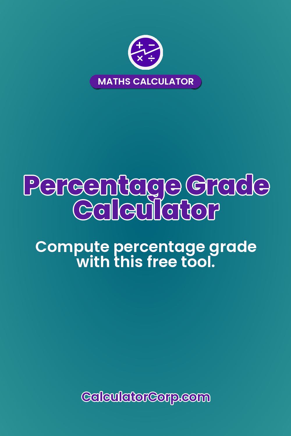 Percentage Grade Calculator