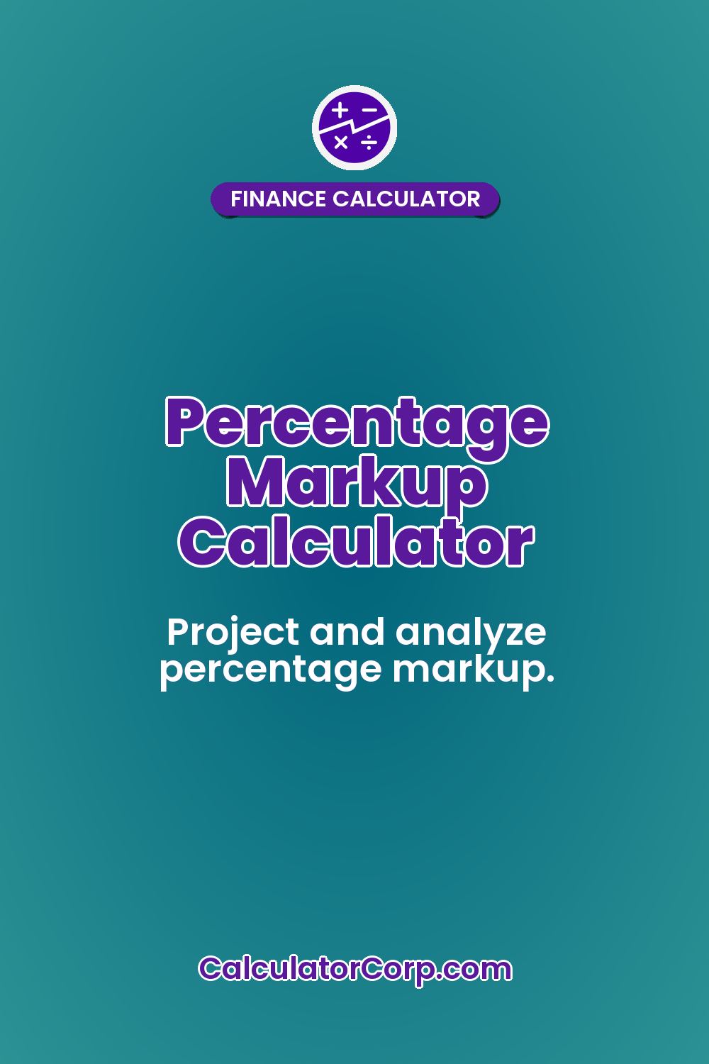 Percentage Markup Calculator