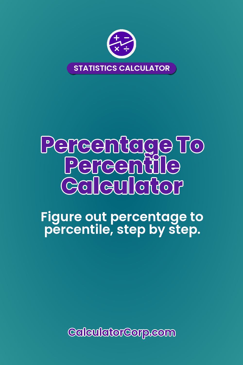 Percentage To Percentile Calculator