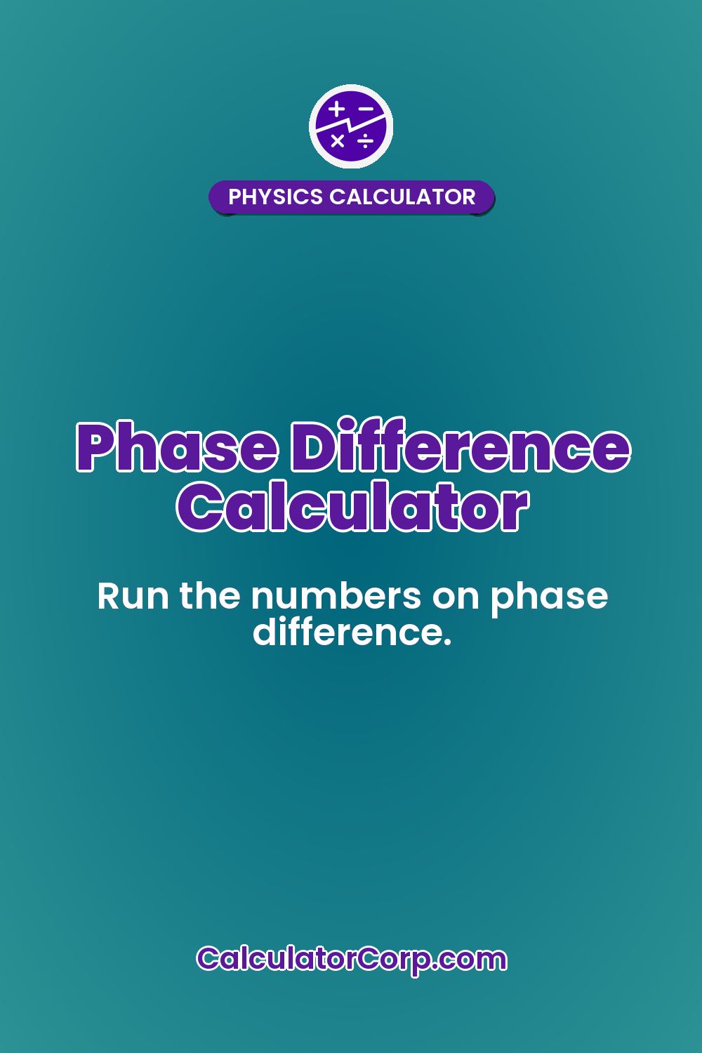 Phase Difference Calculator