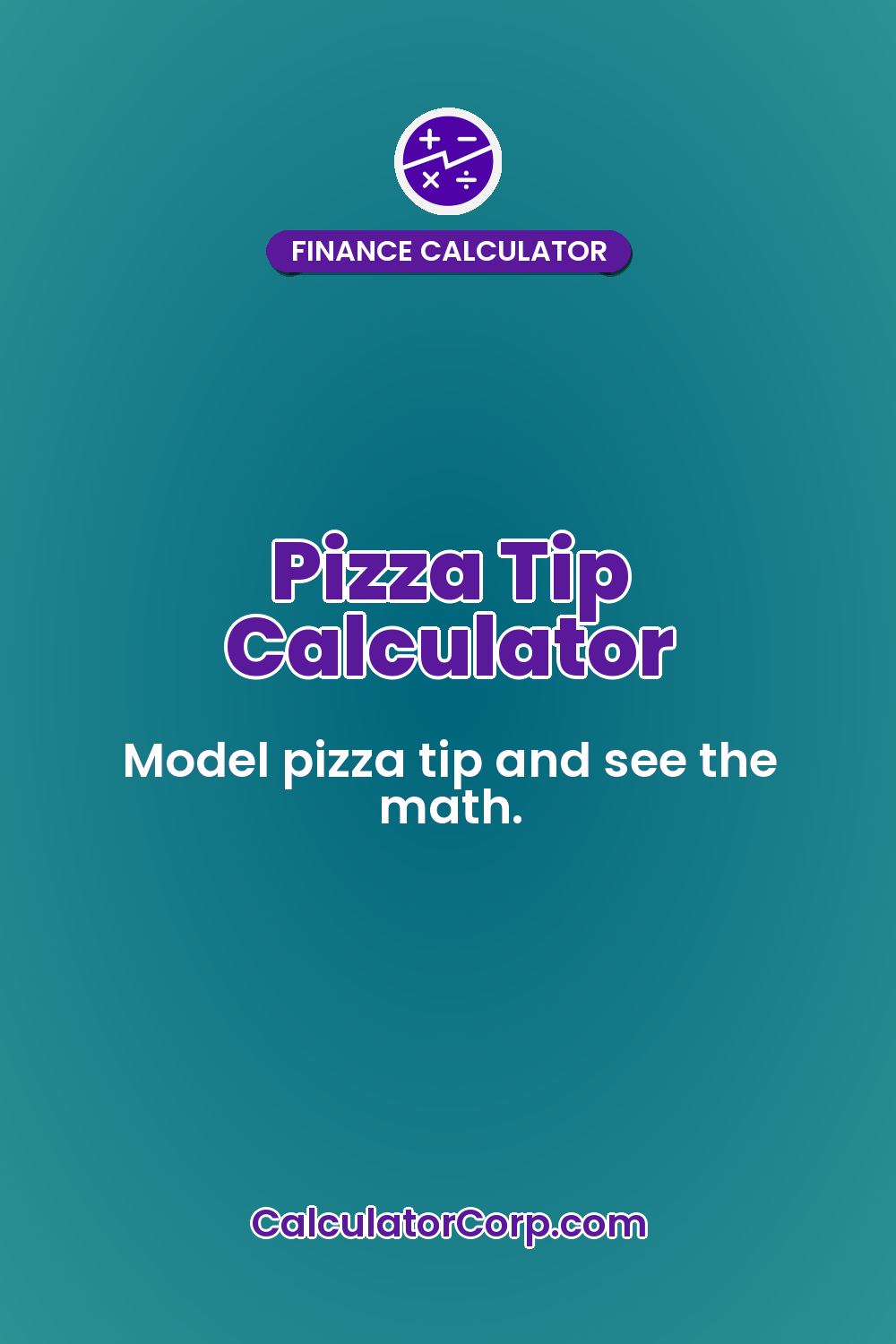 Pizza Tip Calculator