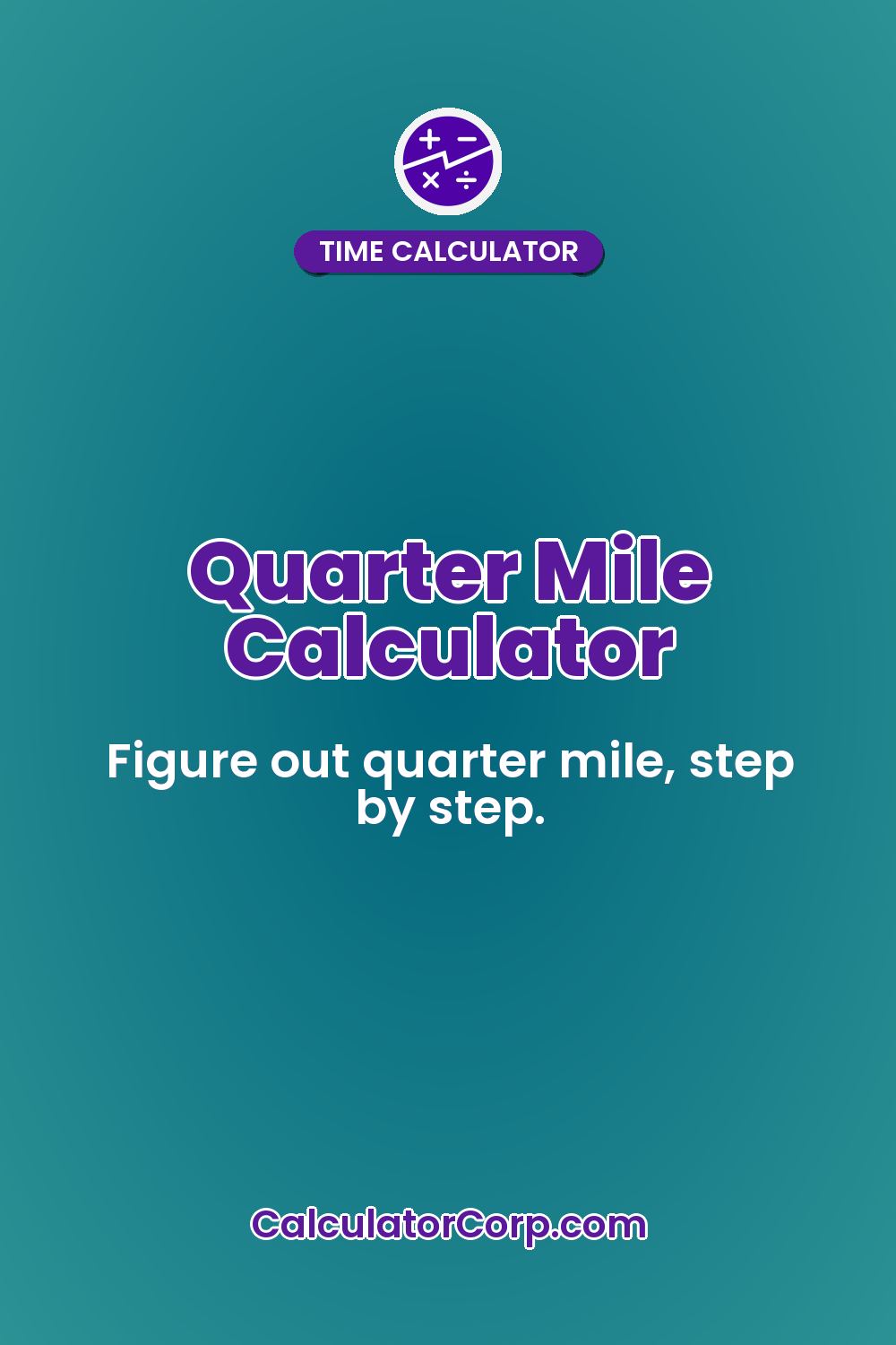 Quarter Mile Calculator