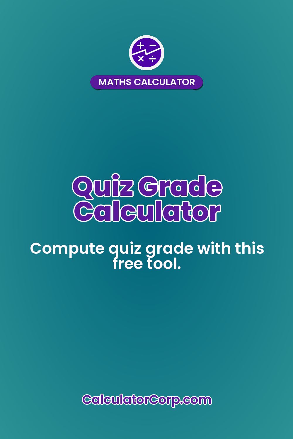 Quiz Grade Calculator