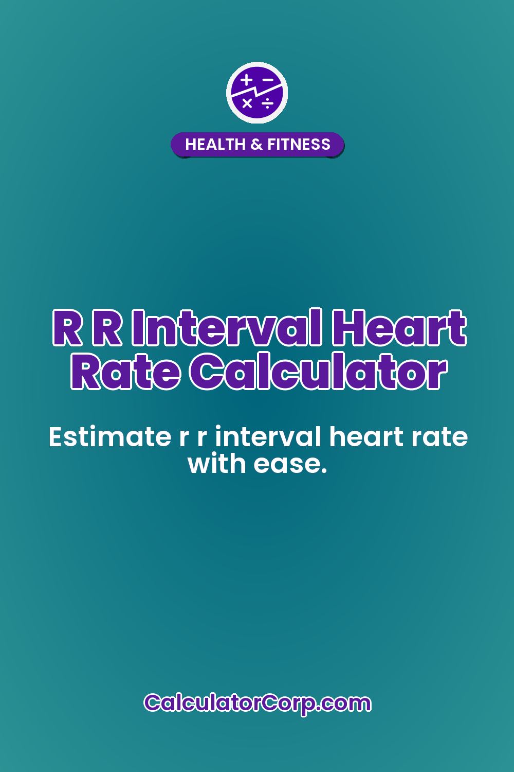 R R Interval Heart Rate Calculator