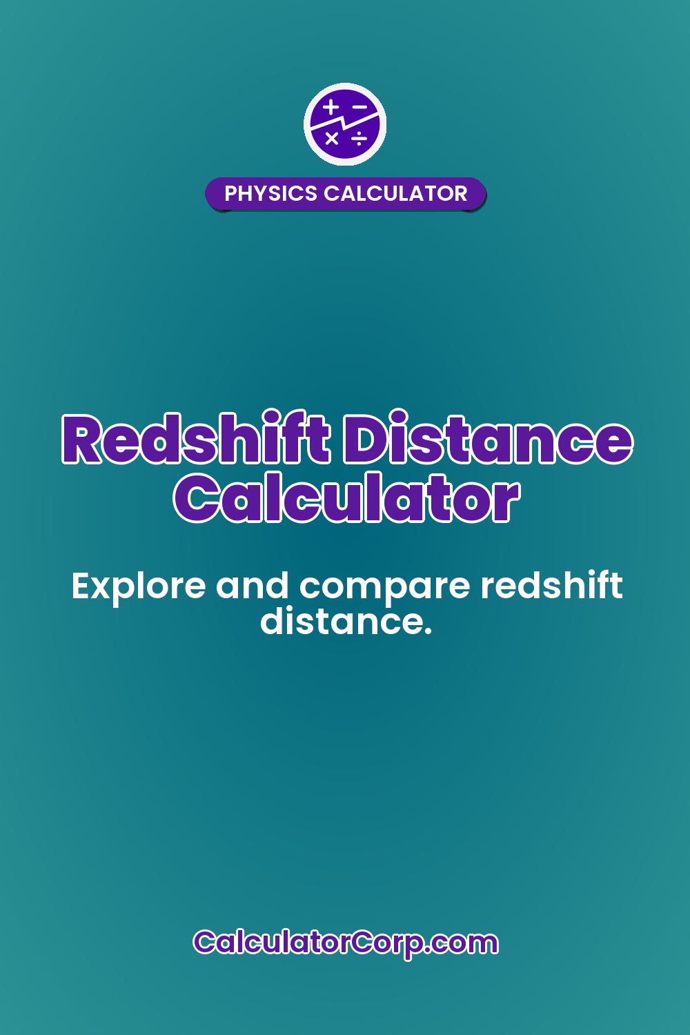 Redshift Distance Calculator