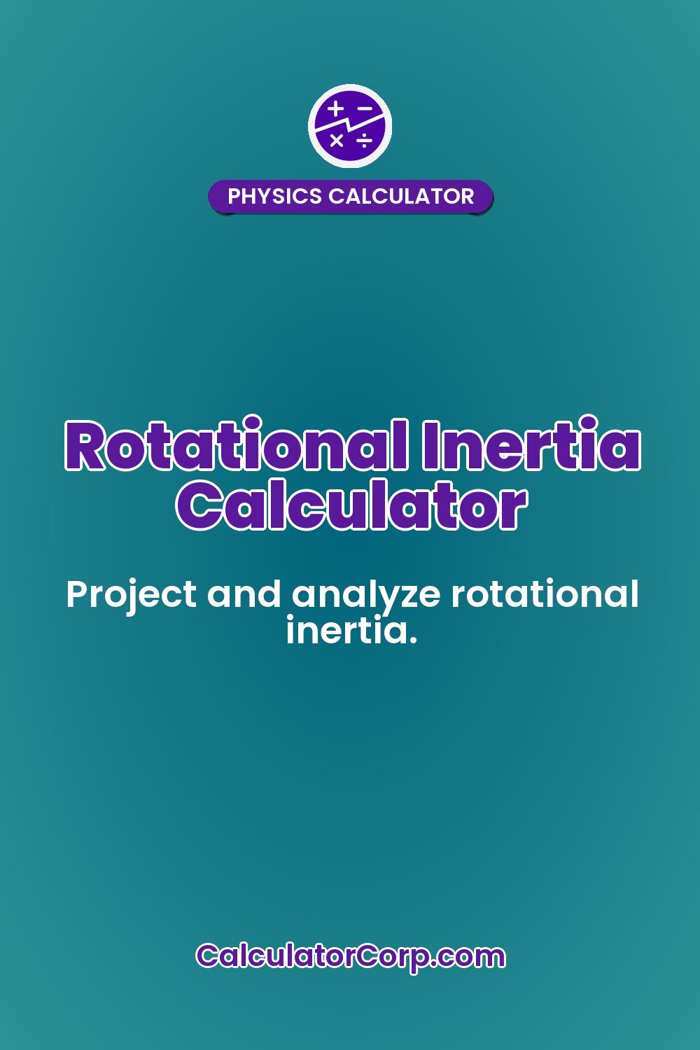 Rotational Inertia Calculator