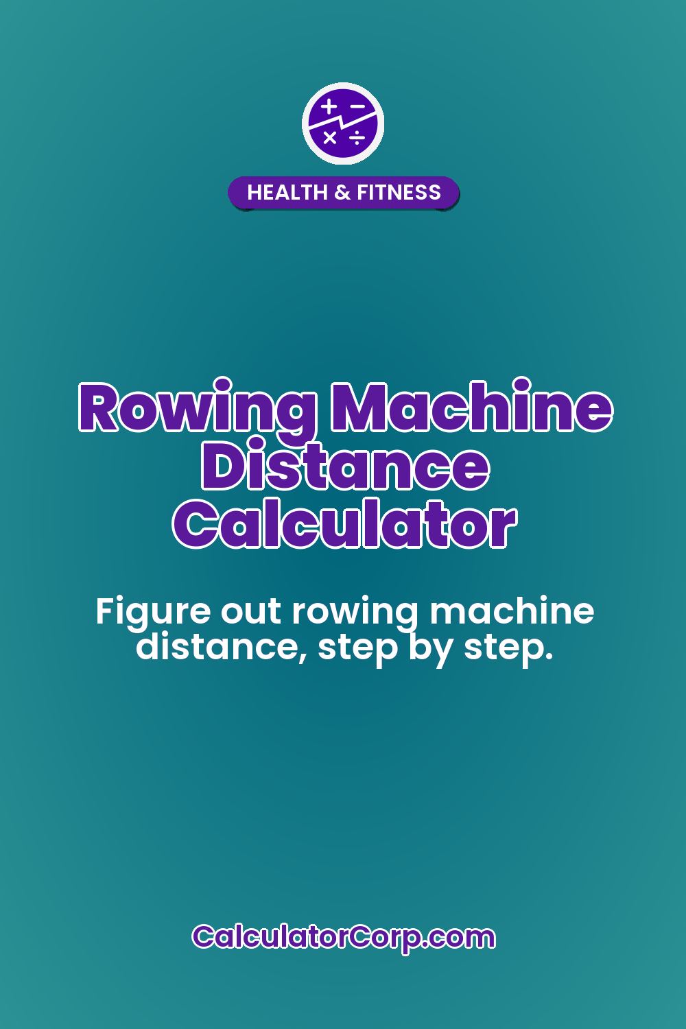 Rowing Machine Distance Calculator