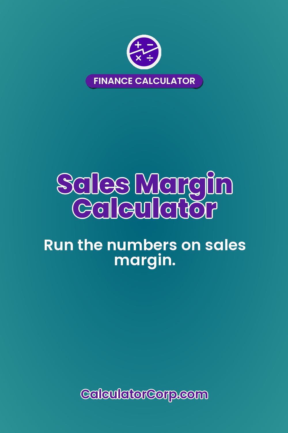 Sales Margin Calculator