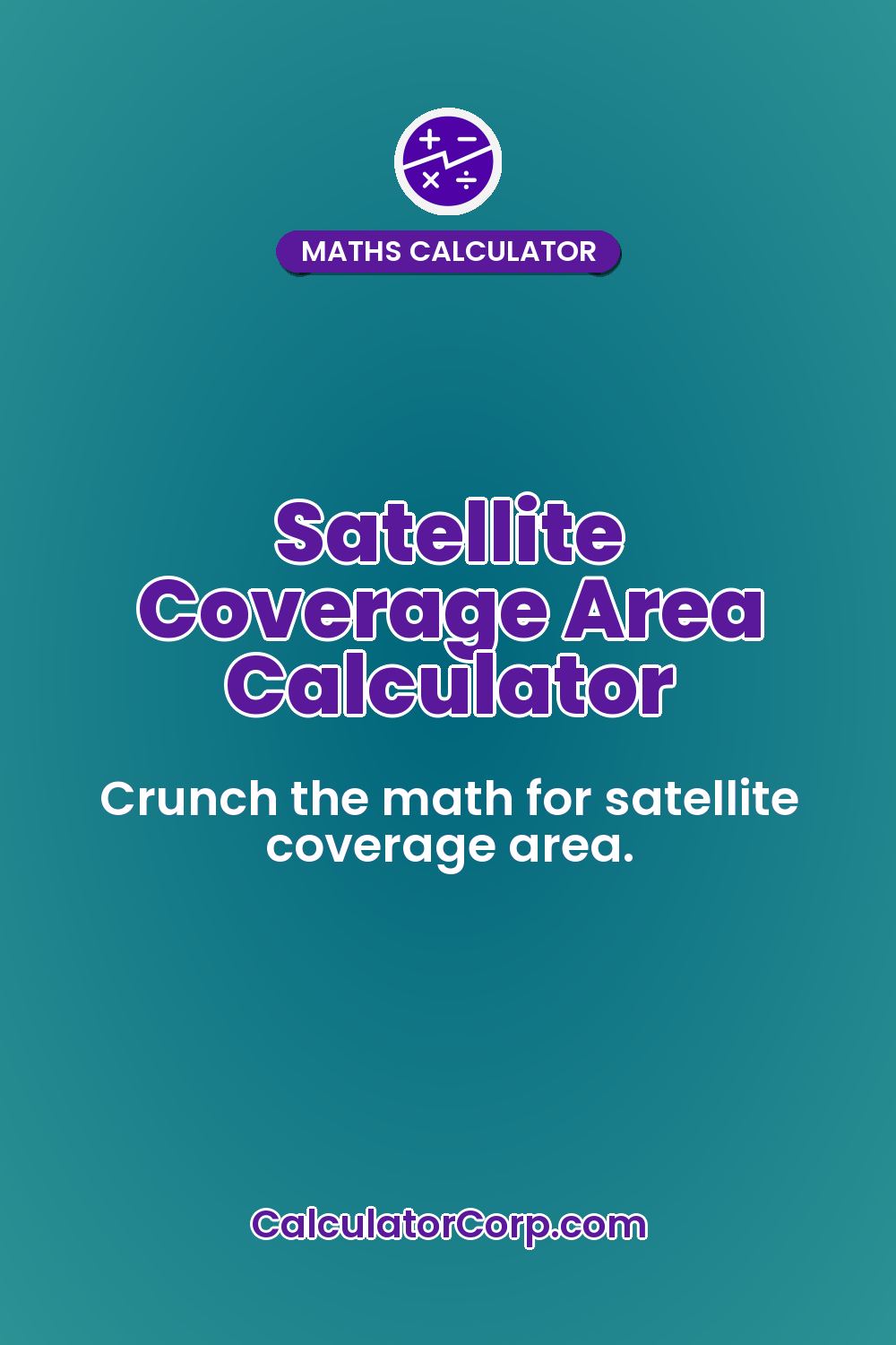 Satellite Coverage Area Calculator