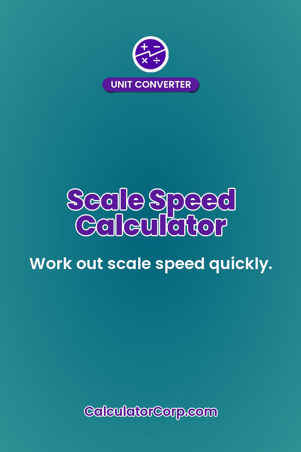 Scale Speed Calculator