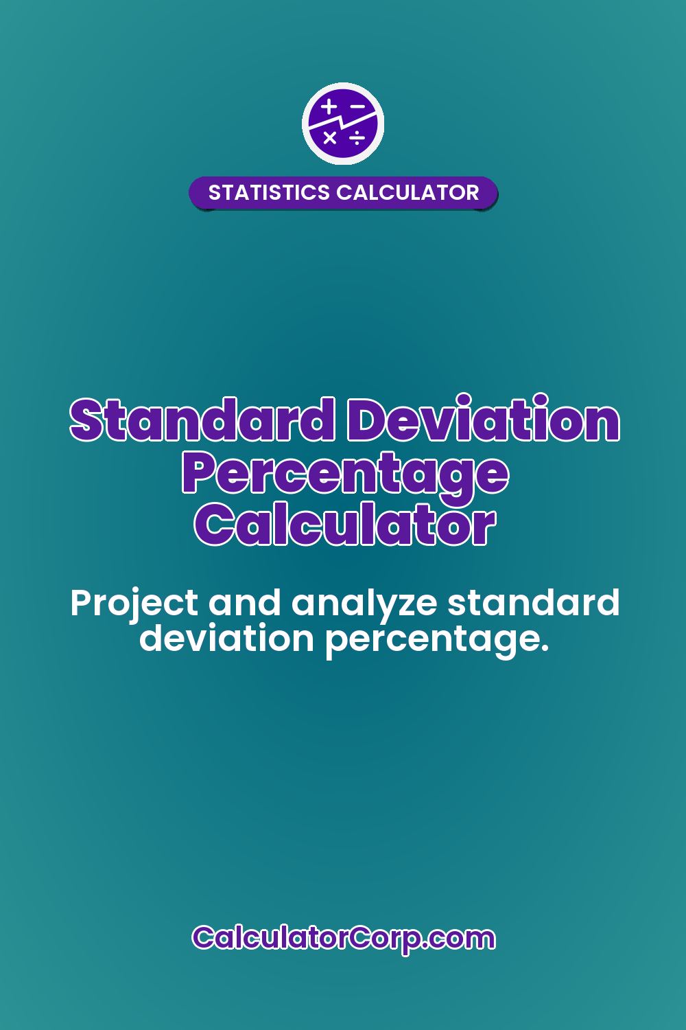 Standard Deviation Percentage Calculator