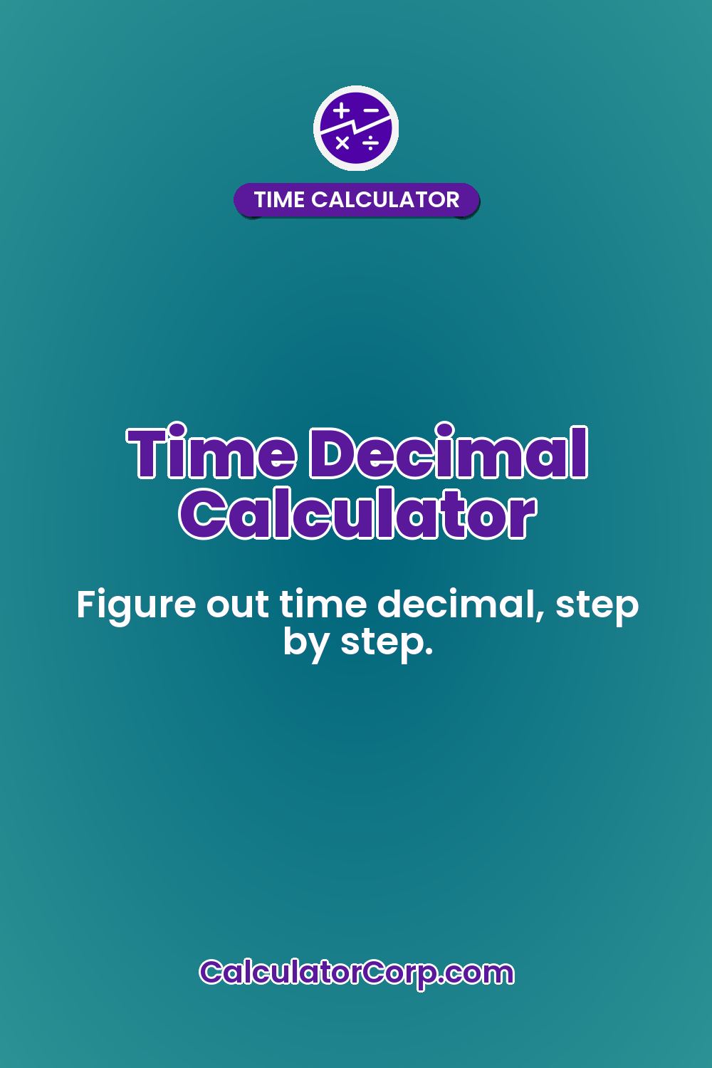 Time Decimal Calculator