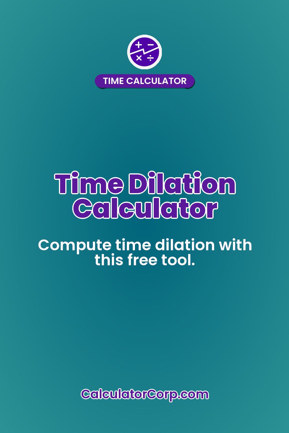 Time Dilation Calculator
