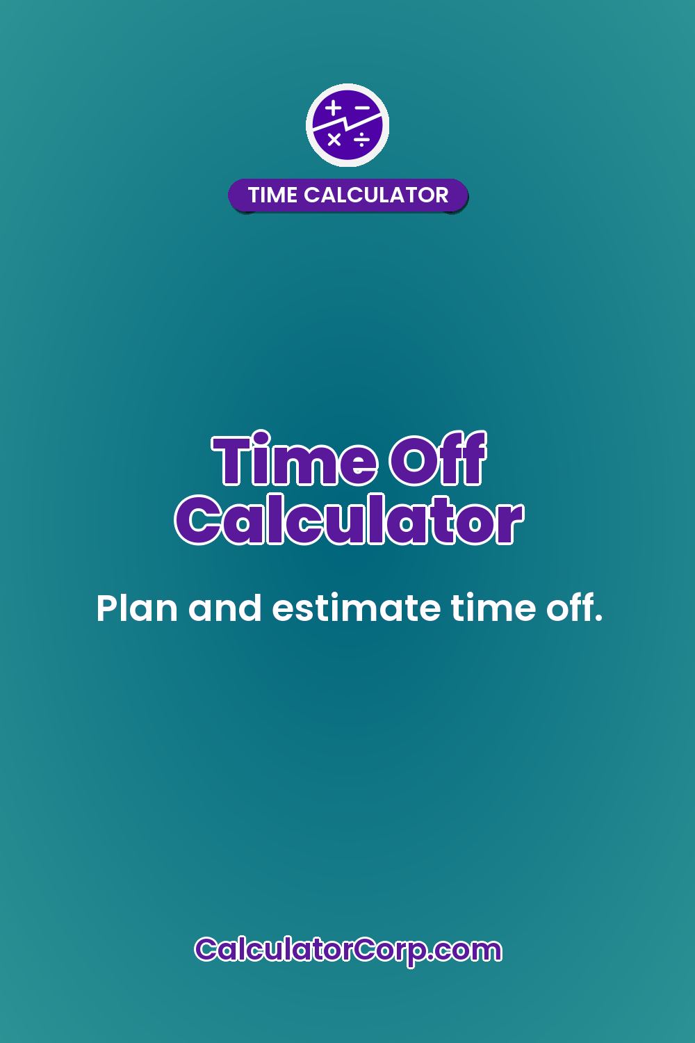 Time Off Calculator