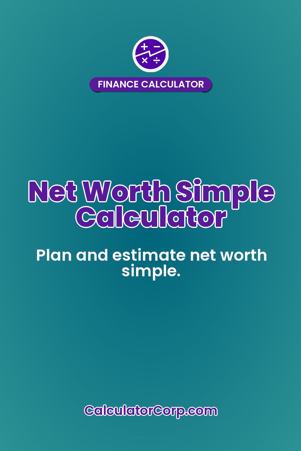 Net Worth Simple Calculator