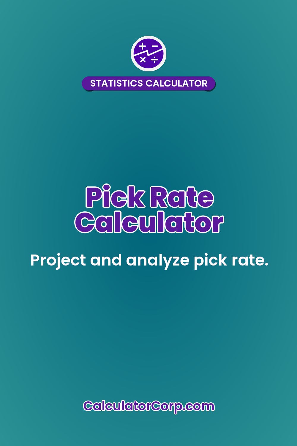 Pick Rate Calculator
