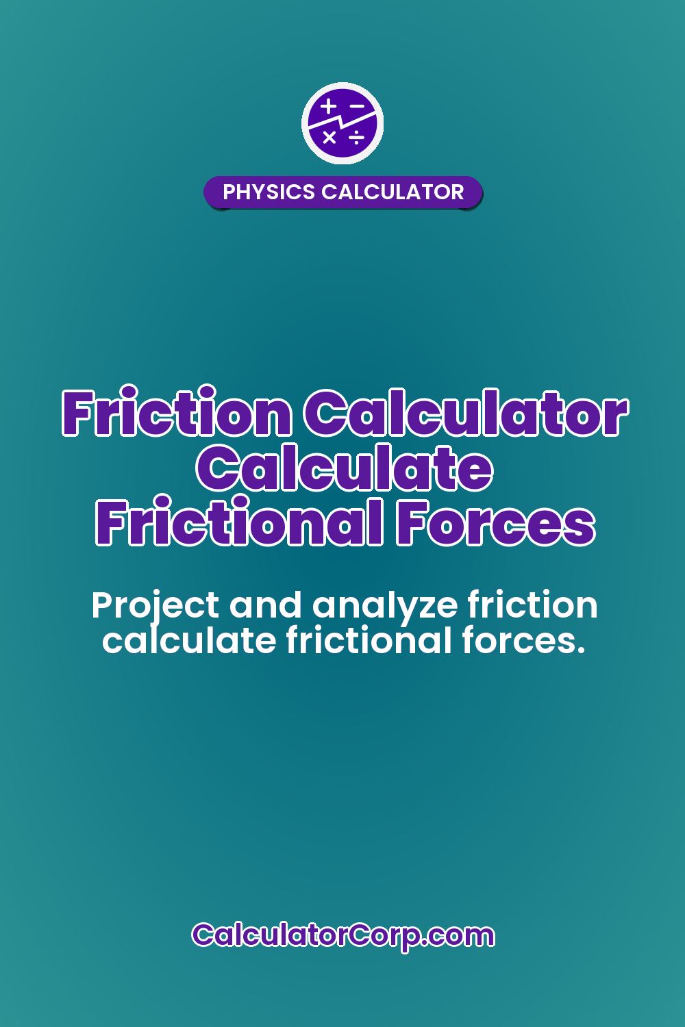 Friction Calculator | Calculate Frictional Forces