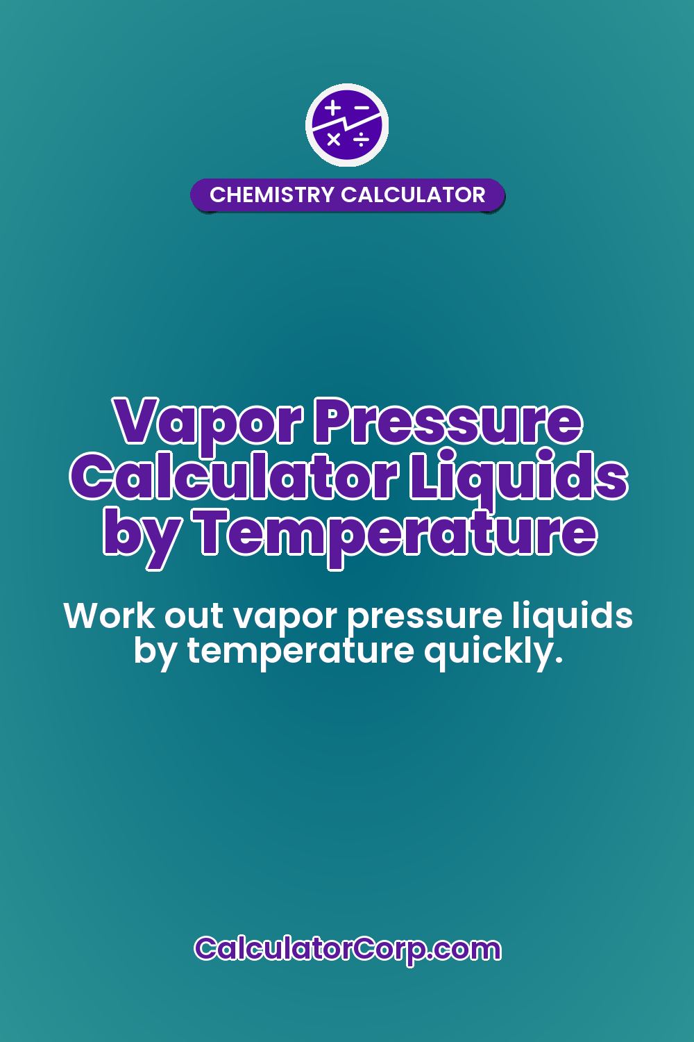 Vapor Pressure Calculator | Liquids By Temperature