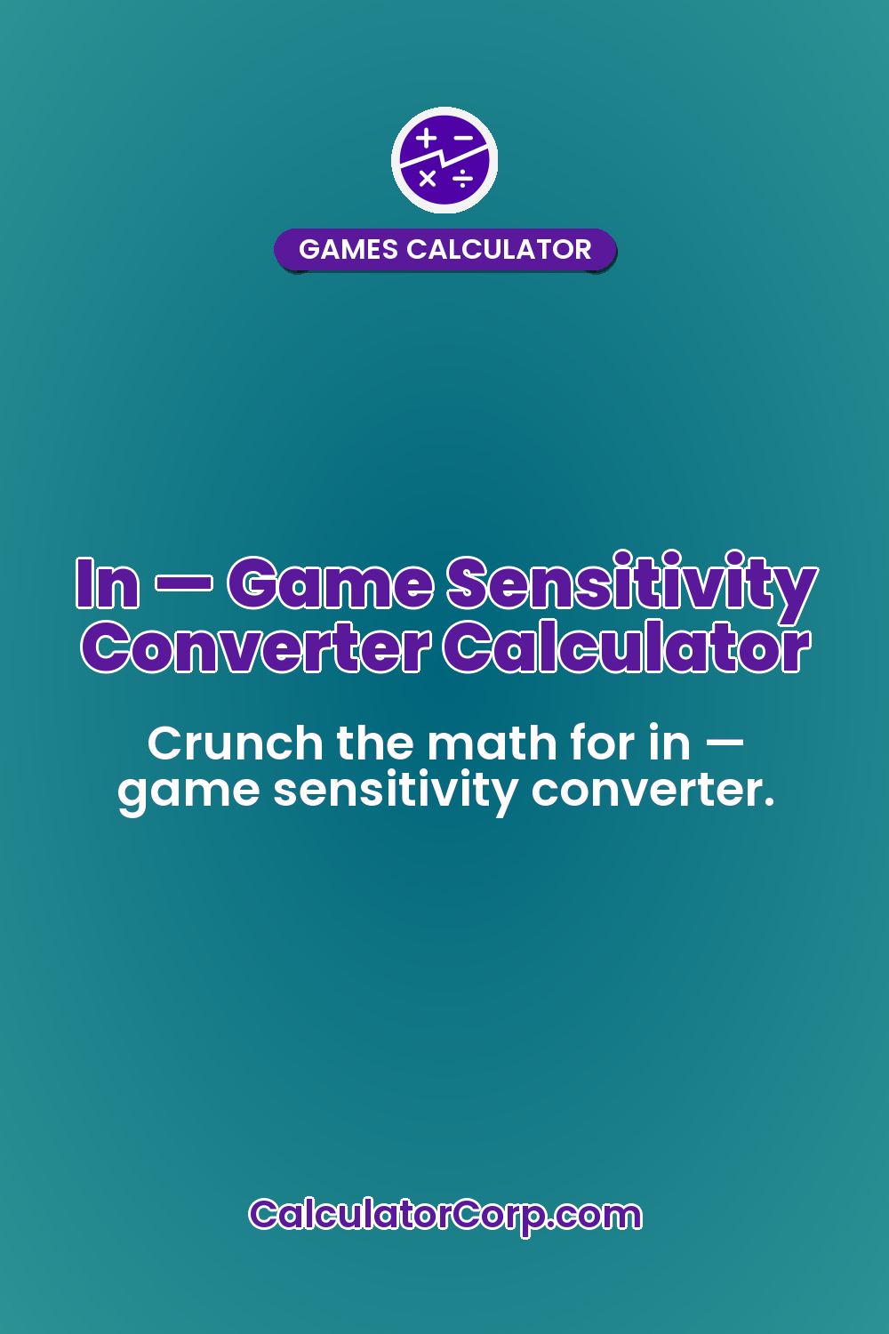 In-Game Sensitivity Converter Calculator