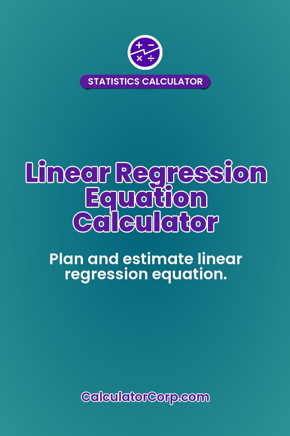Linear Regression Equation Calculator Linear Regression Equation Calculator