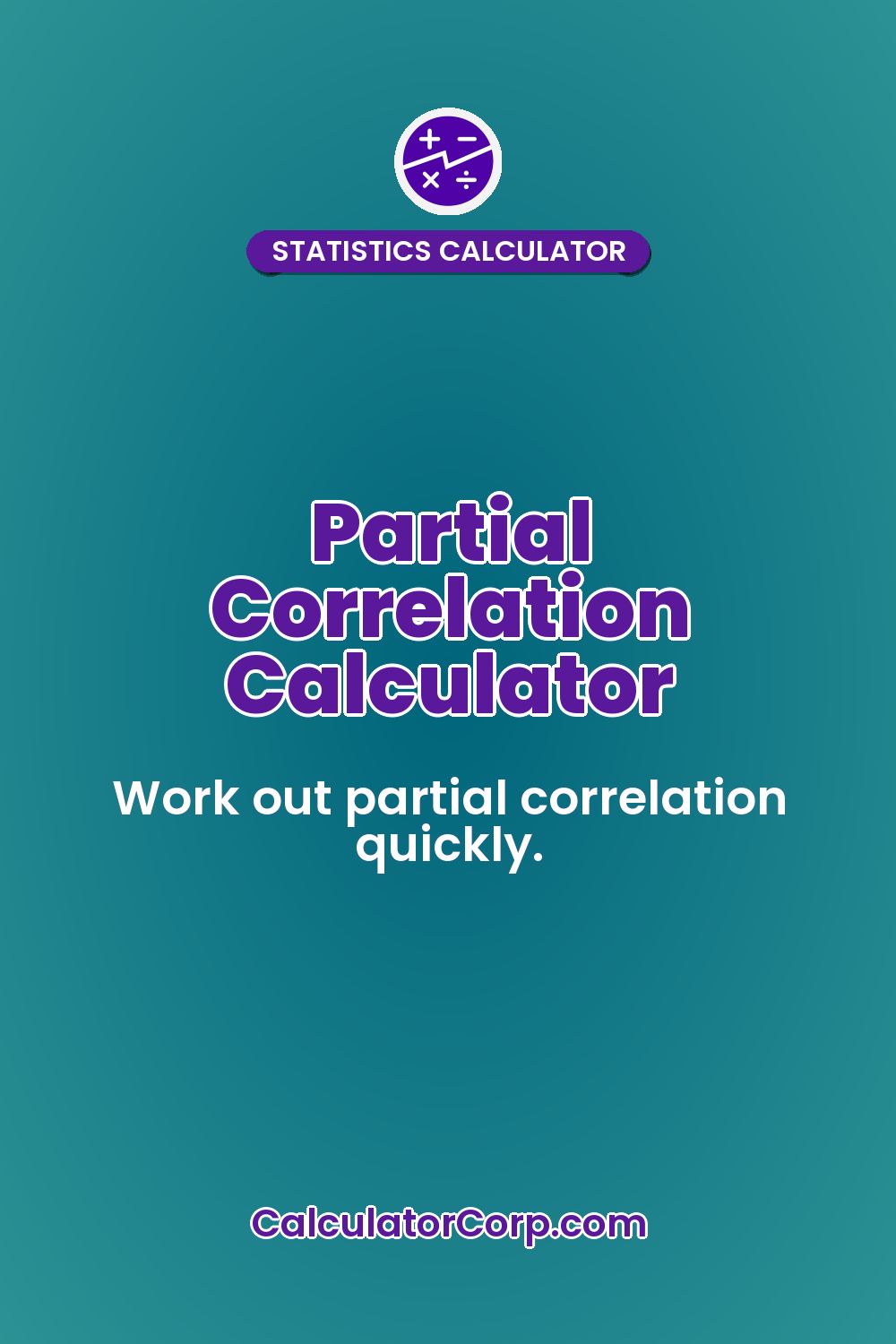 Partial Correlation Calculator