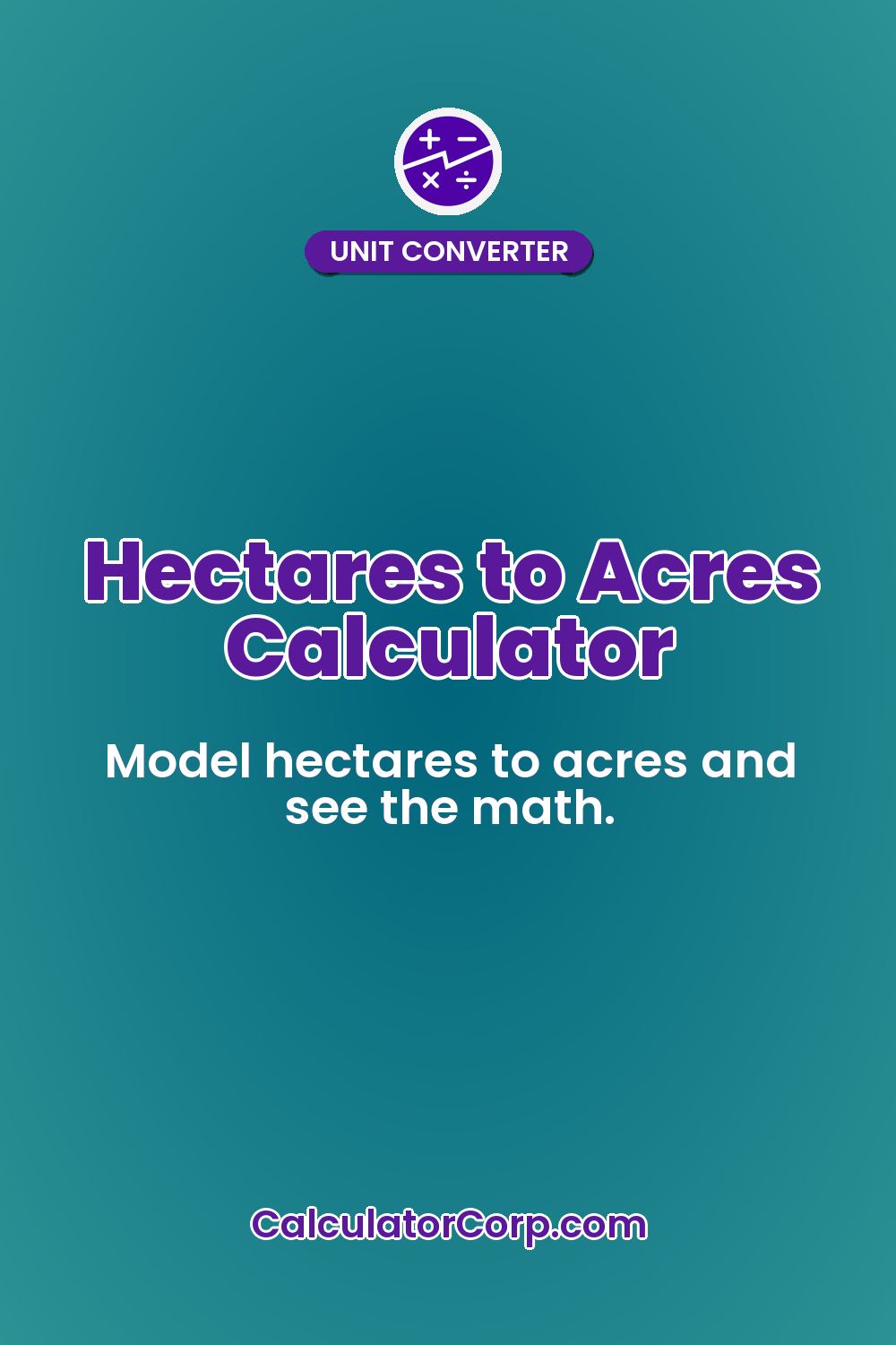 Hectares To Acres Calculator