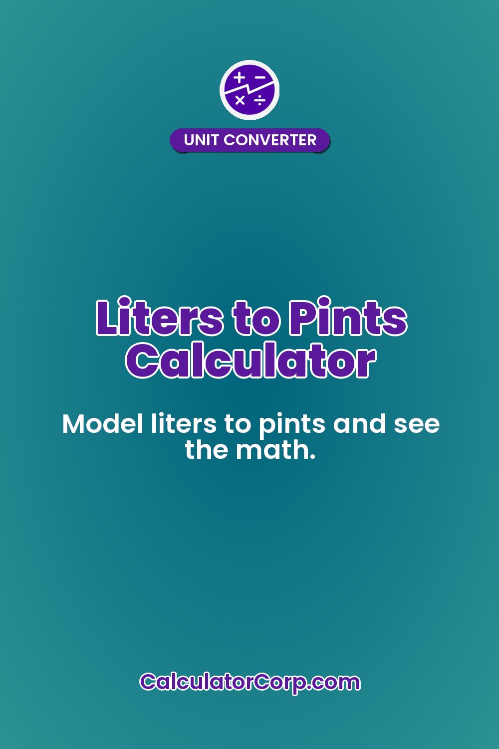 Liters To Pints Calculator