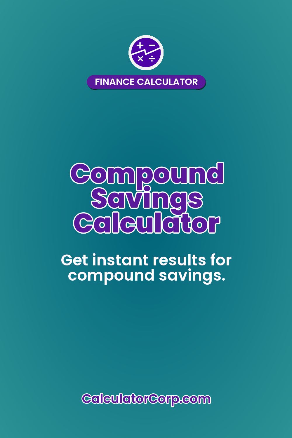 Compound Savings Calculator