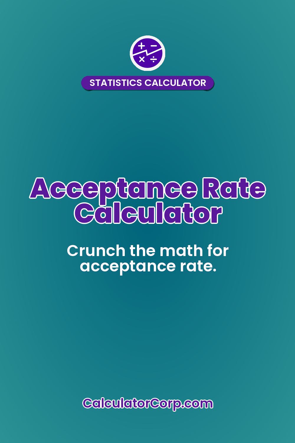 Acceptance Rate Calculator