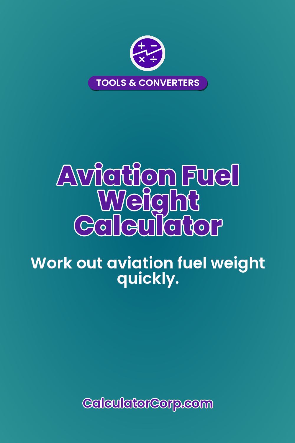 Aviation Fuel Weight Calculator