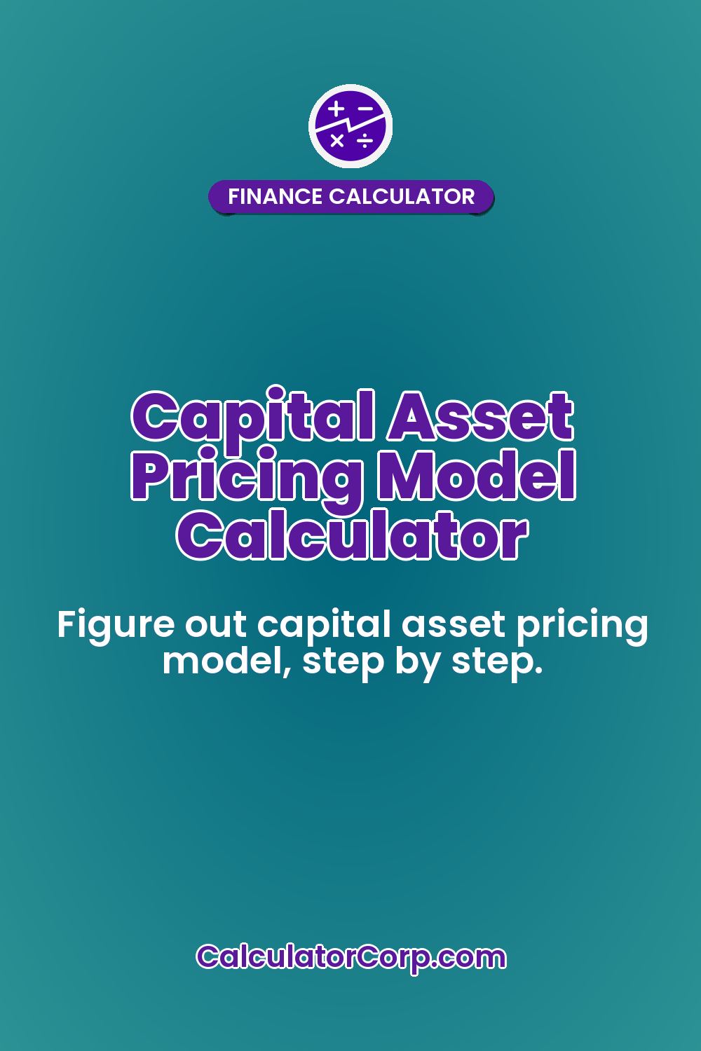 Capital Asset Pricing Model Calculator
