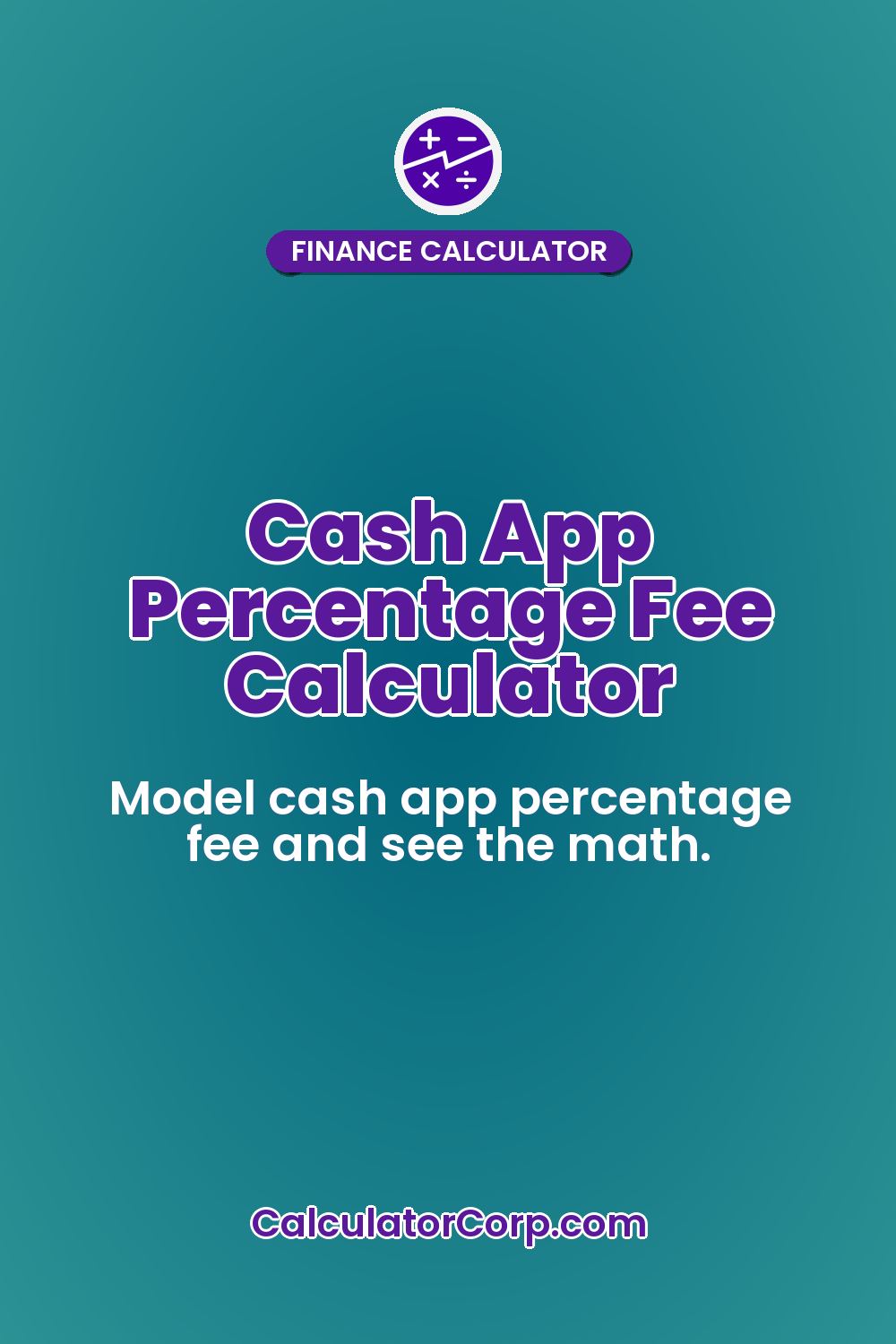 Cash App Percentage Fee Calculator