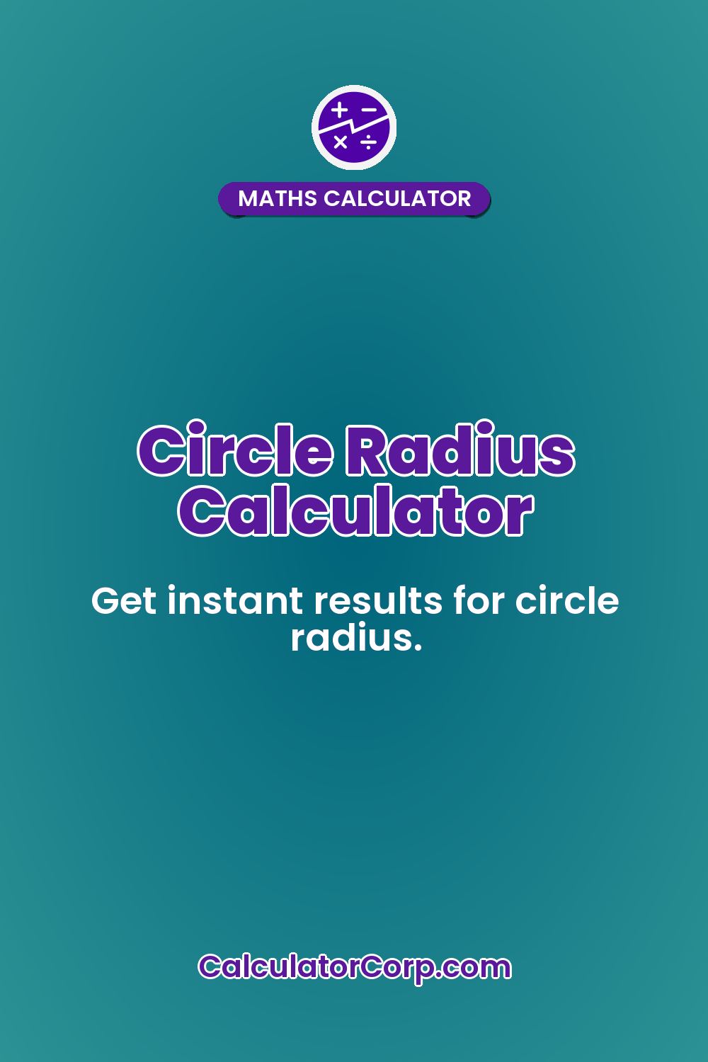 Circle Radius Calculator