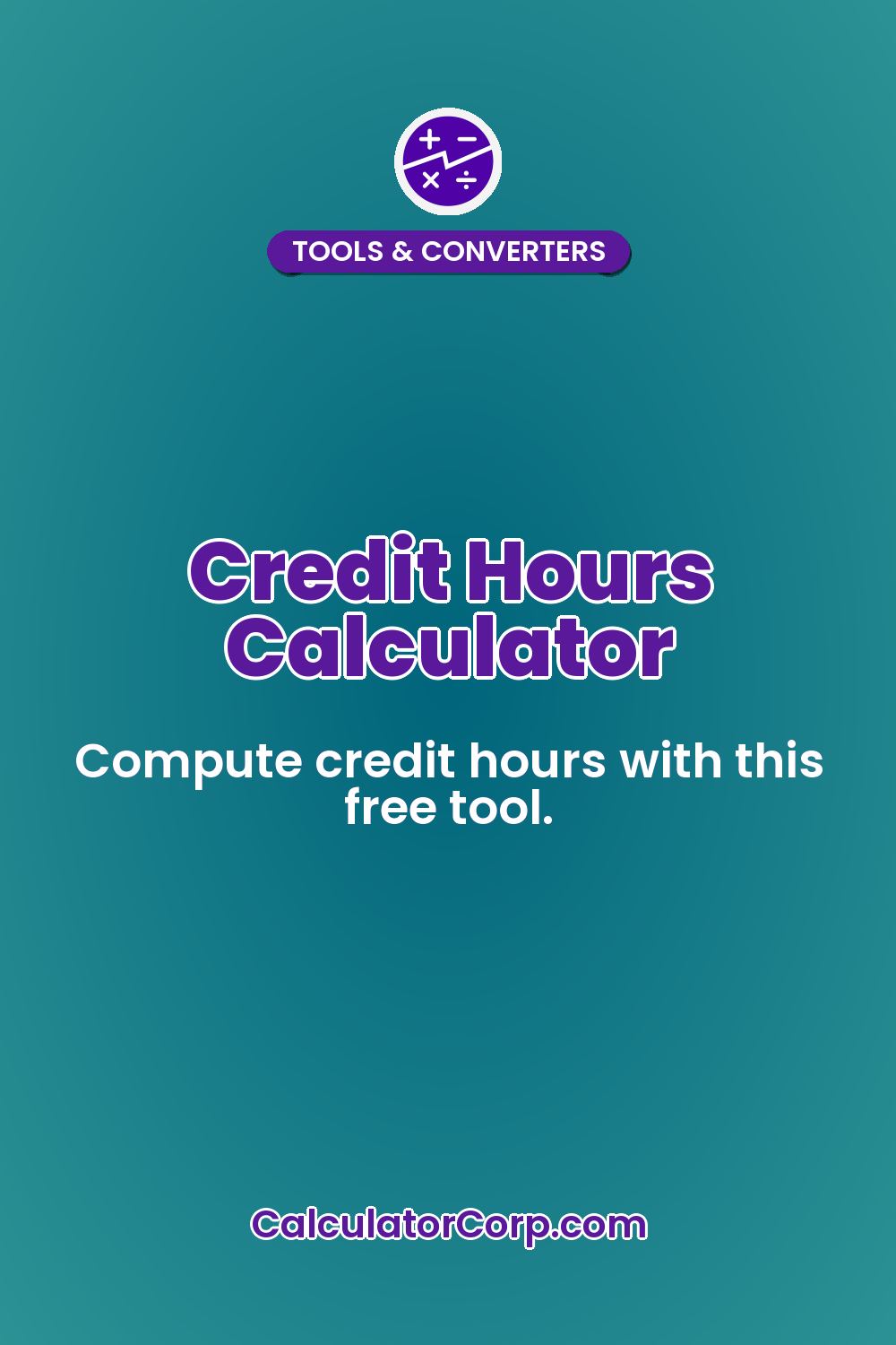 Credit Hours Calculator