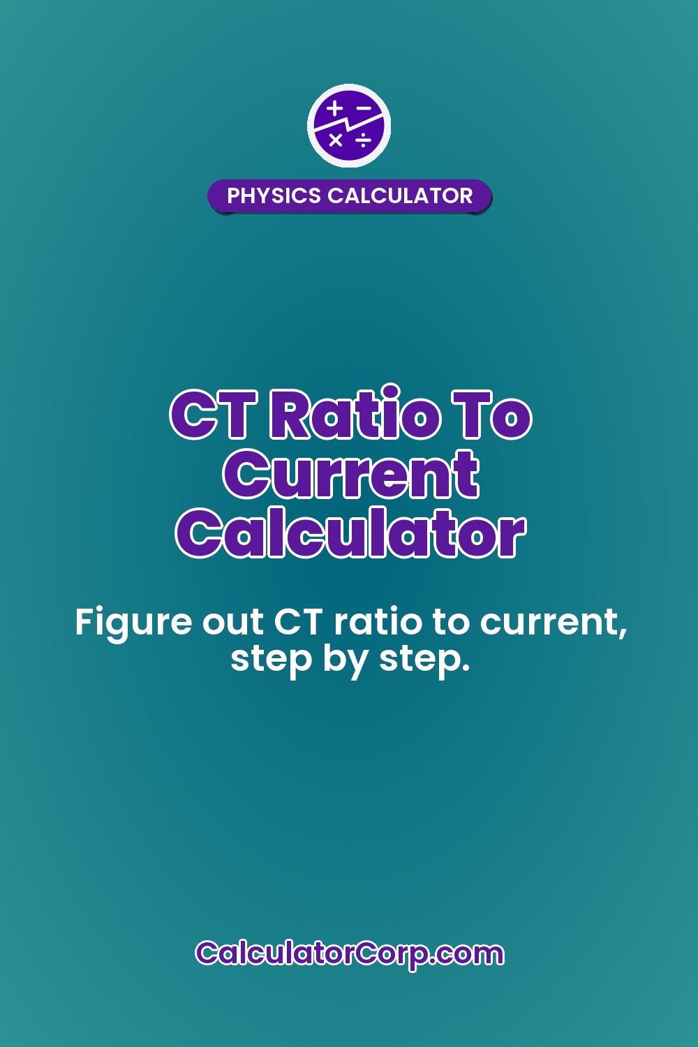 CT Ratio To Current Calculator