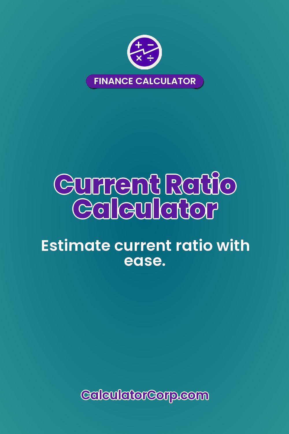 Current Ratio Calculator
