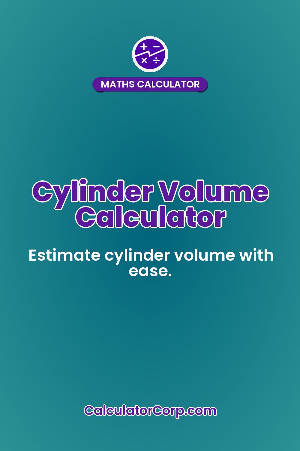 Cylinder Volume Calculator