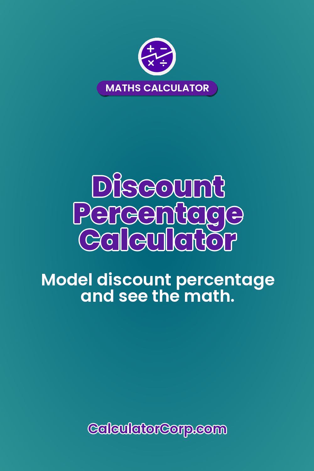 Discount Percentage Calculator
