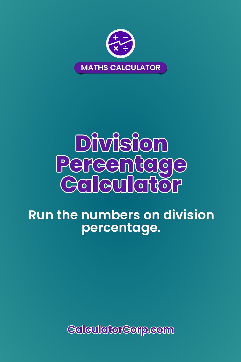 Division Percentage Calculator