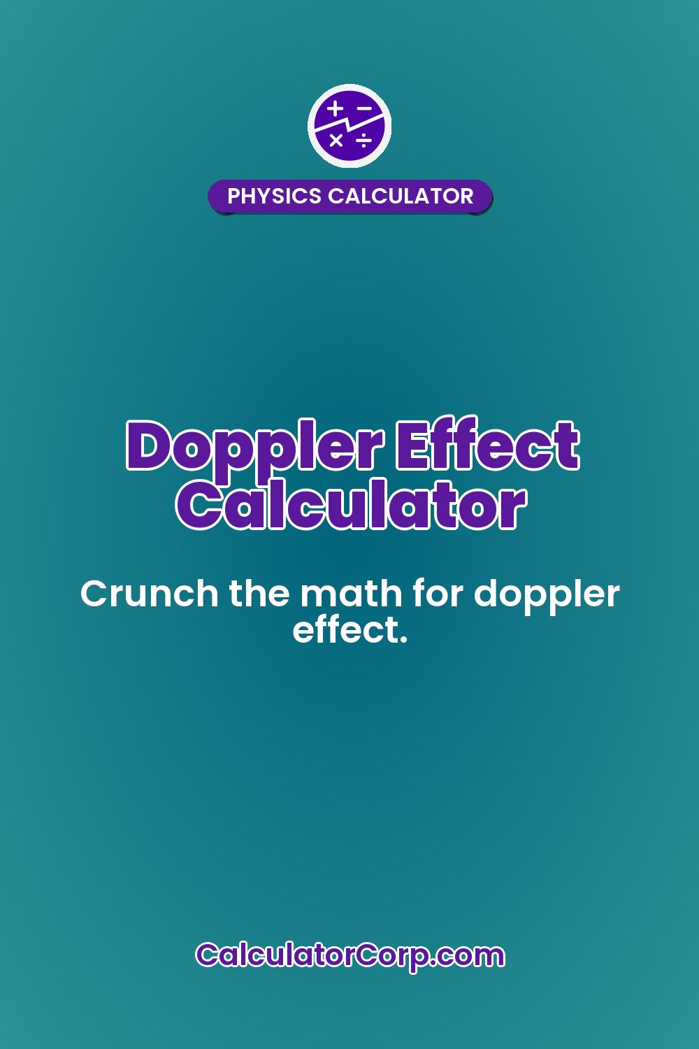 Doppler Effect Calculator